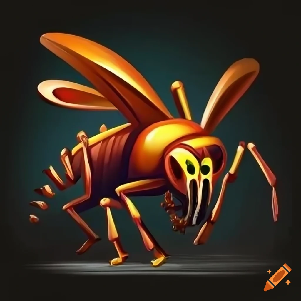 Oil painting of an elegant mythical creature