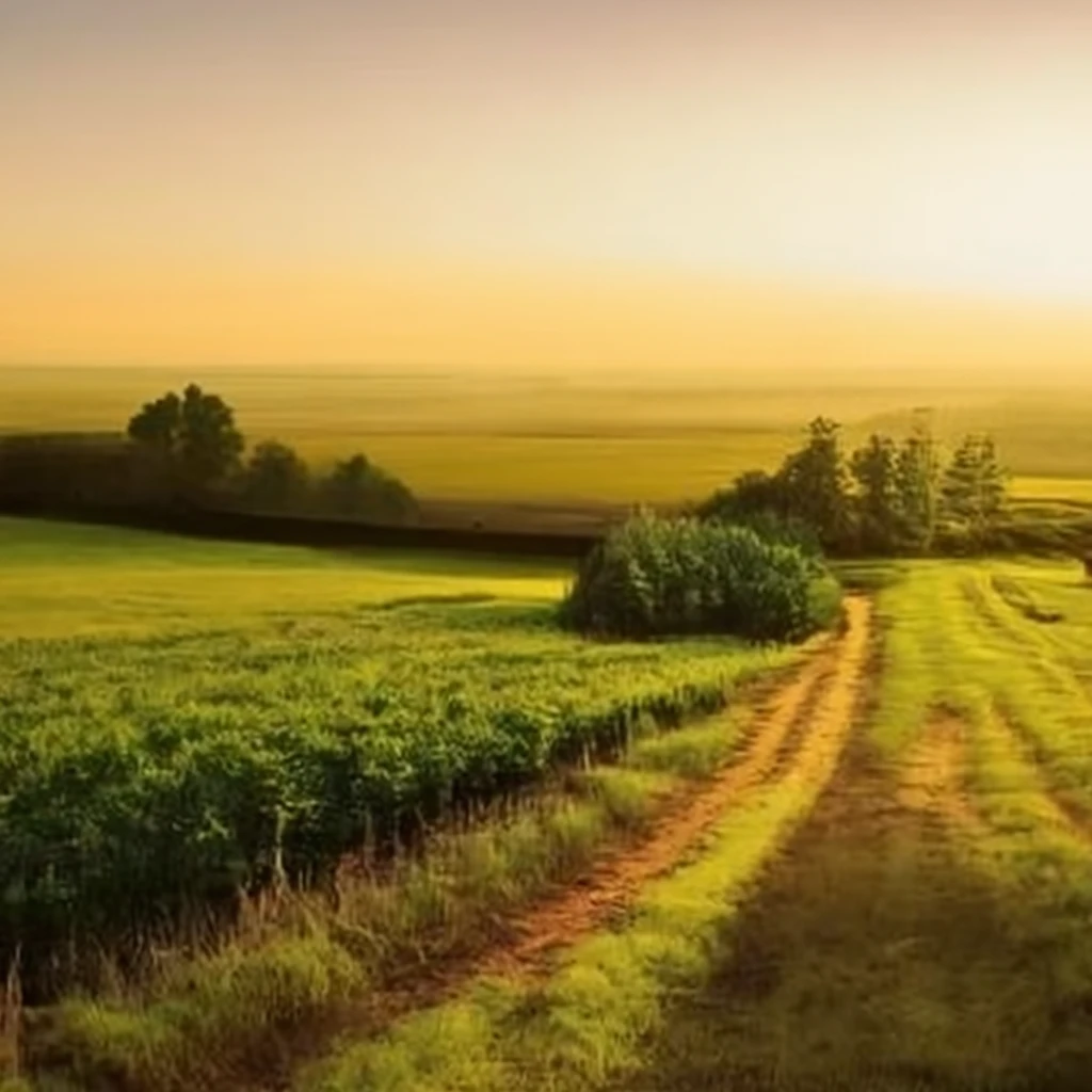 Rural landscapes embracing the natural beauty