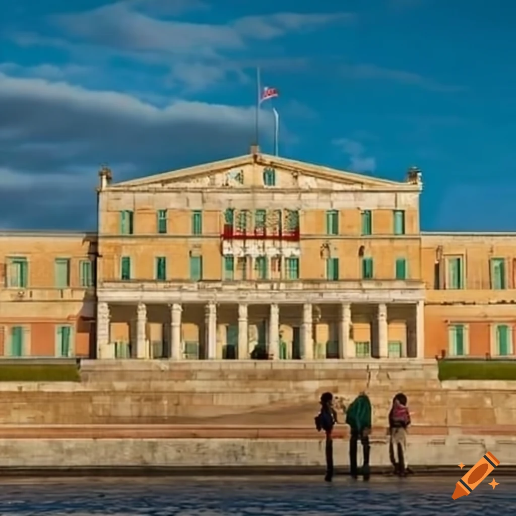 Realistic photo of a grand parliament building on Craiyon