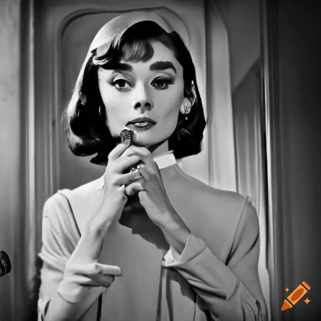 Audrey Hepburn Medium Hair