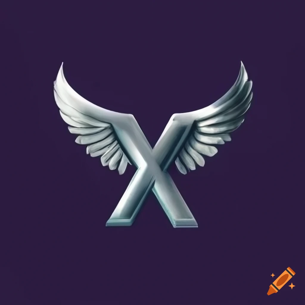 Iconic symbol with wings on Craiyon