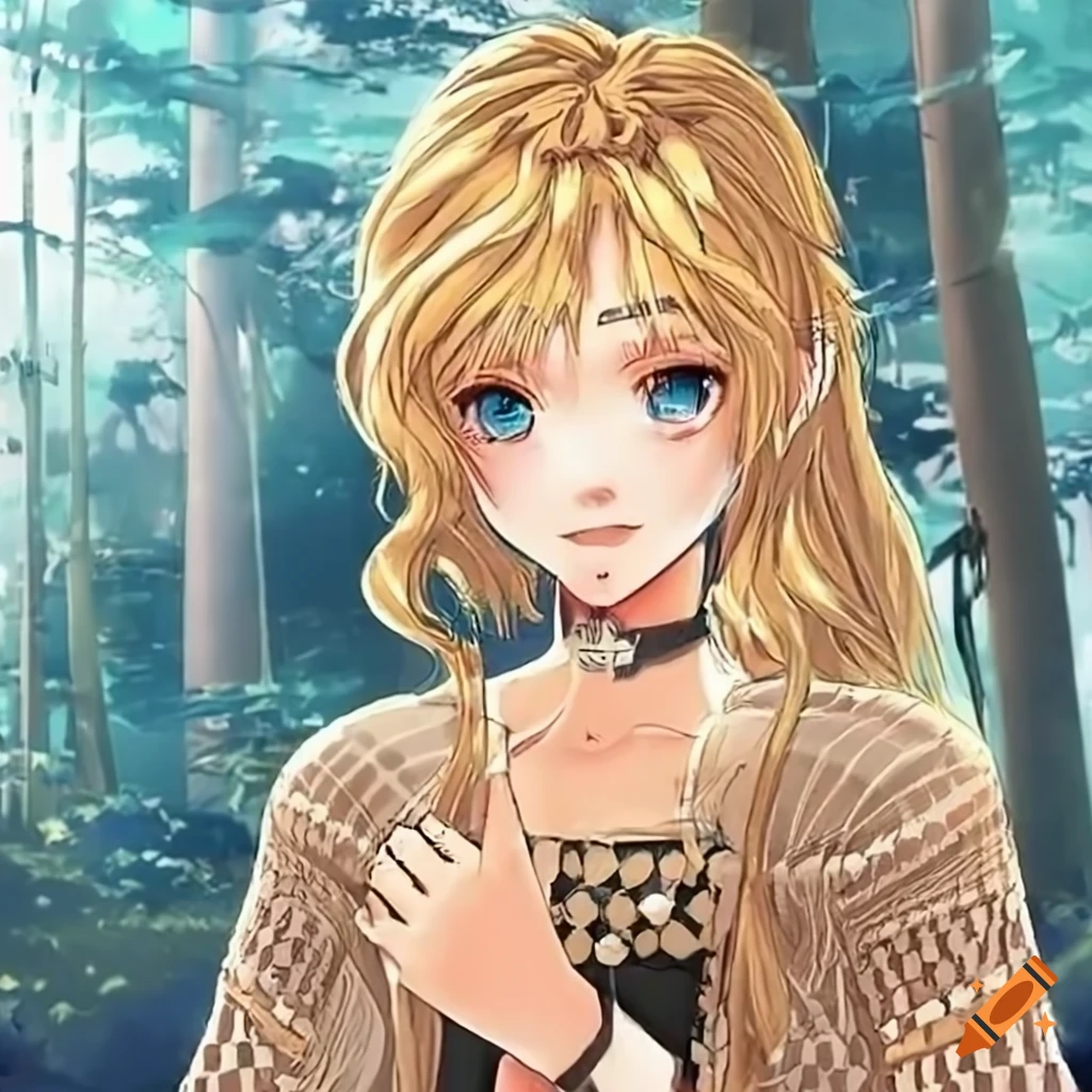 Illustration of astrid the kindhearted, a compassionate and warm character