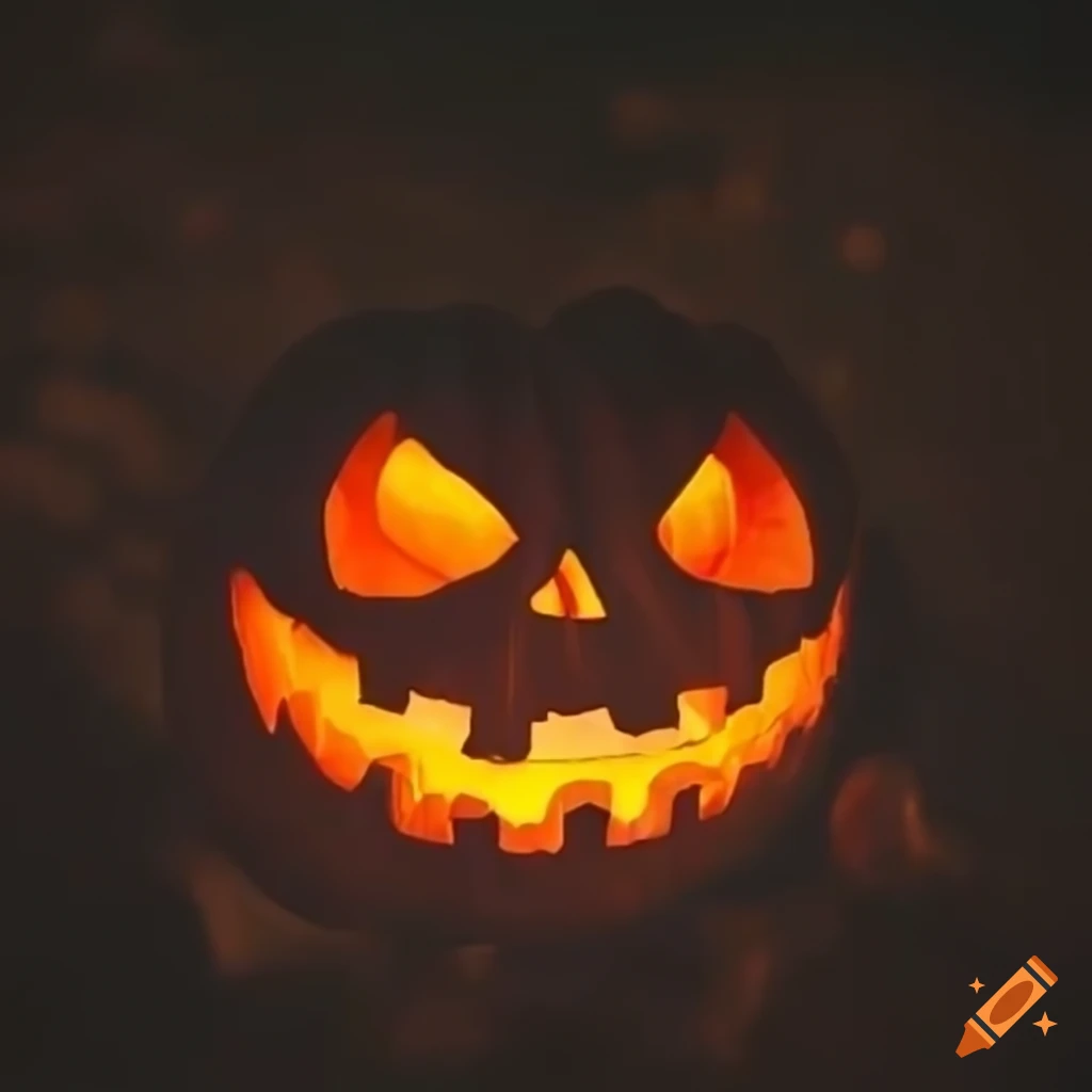 Headless horseman with a pumpkin head in tribute to the legend of ...