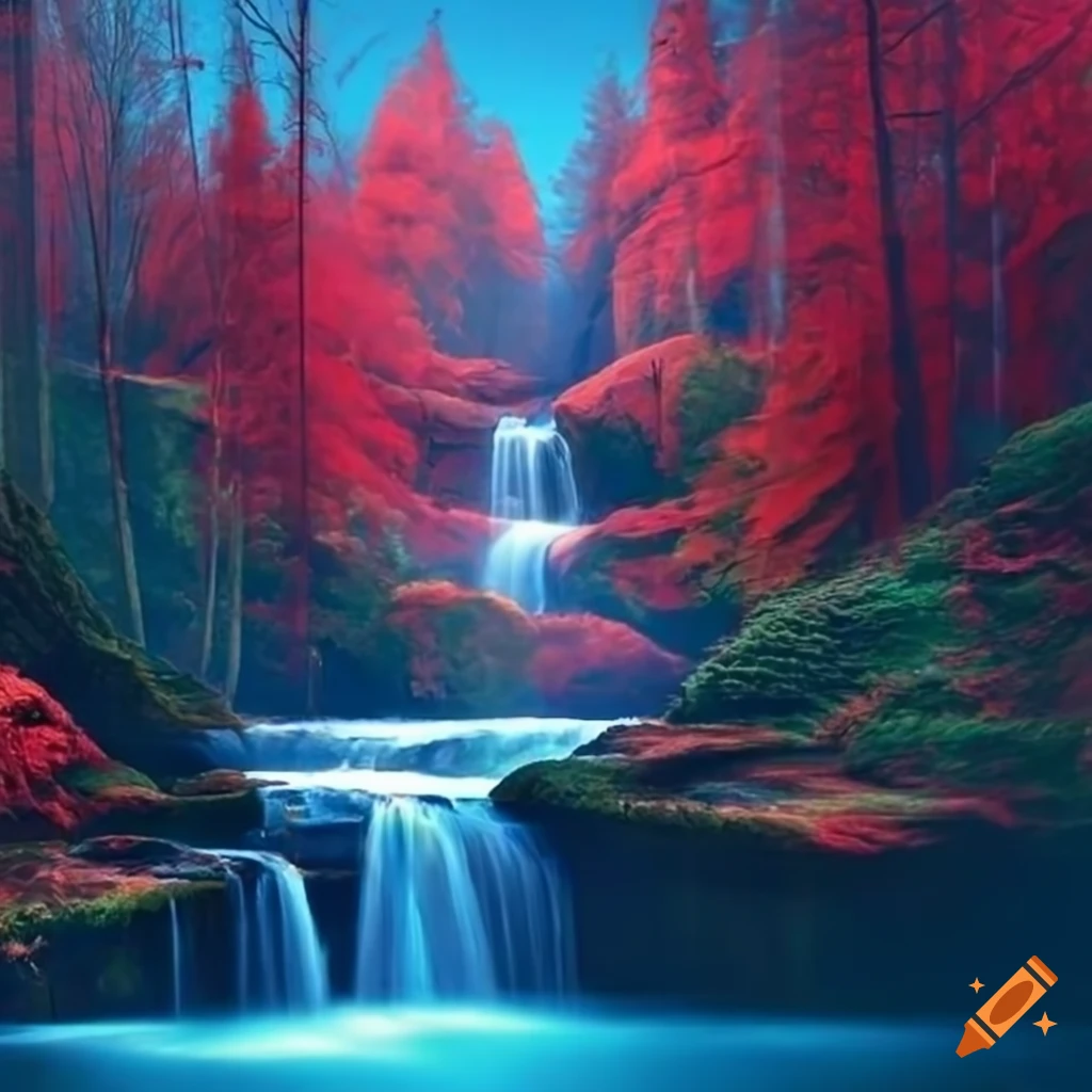Beautiful Waterfall Blue Red We Think These Are The 10 Best Waterfalls
