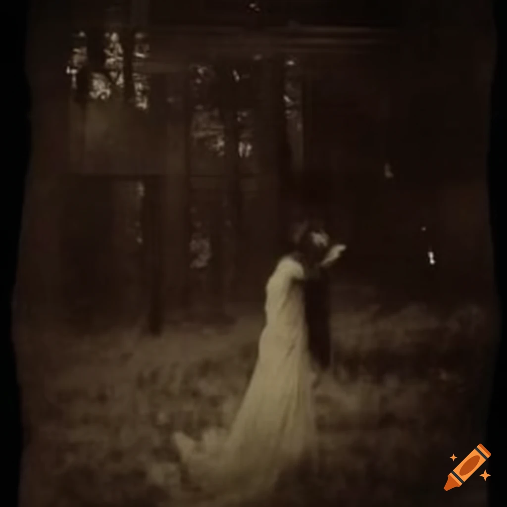 Historic photo of a terrifying scene