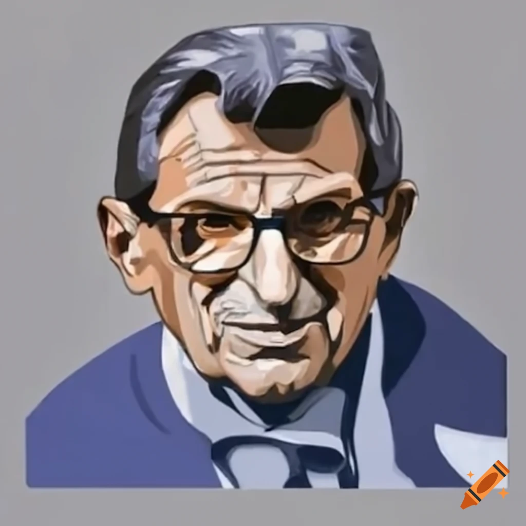 Joe paterno - college football legend on Craiyon