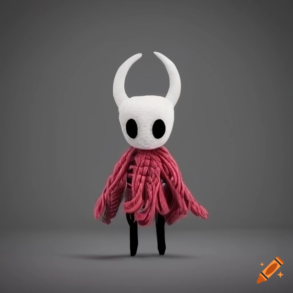 Sophisticated image of hollow knight hornet sitting down with dark ...