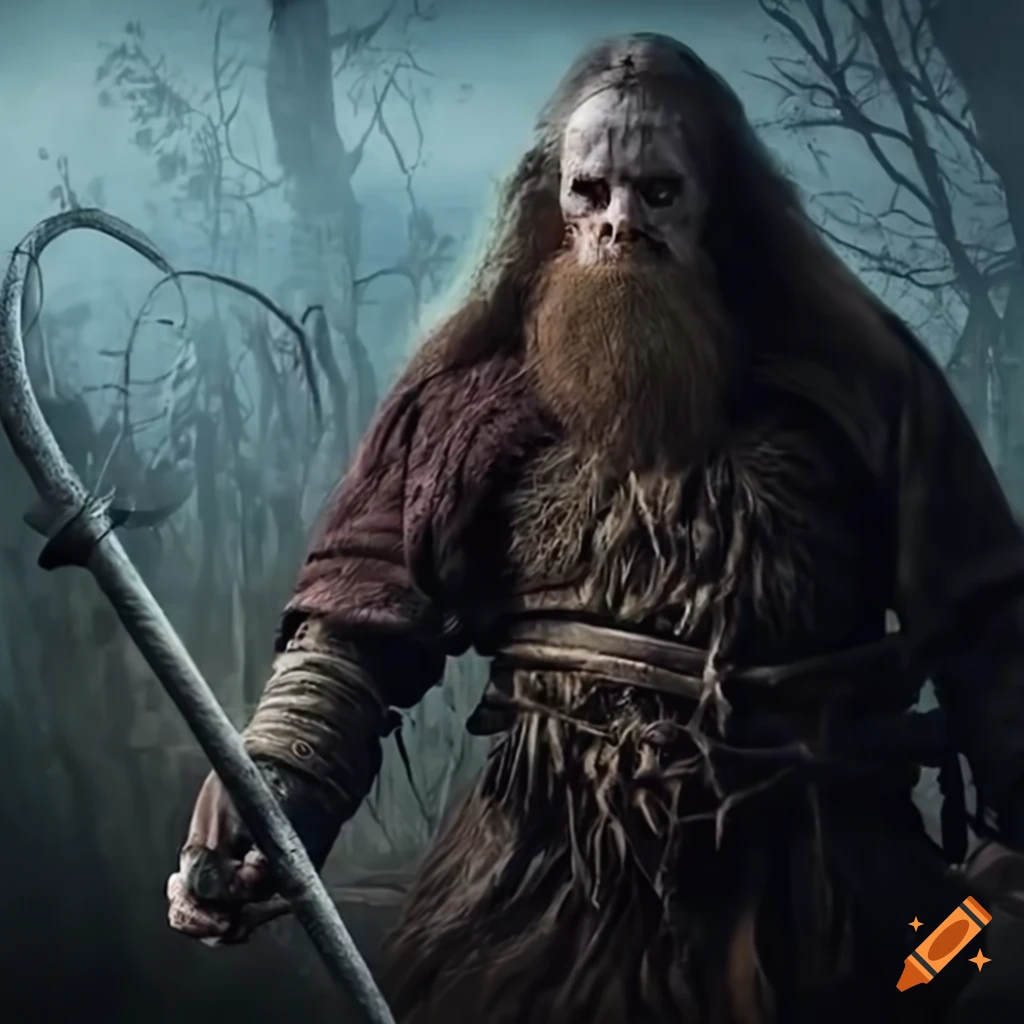 Photo-realistic image of a Nordic Viking skeleton on Craiyon