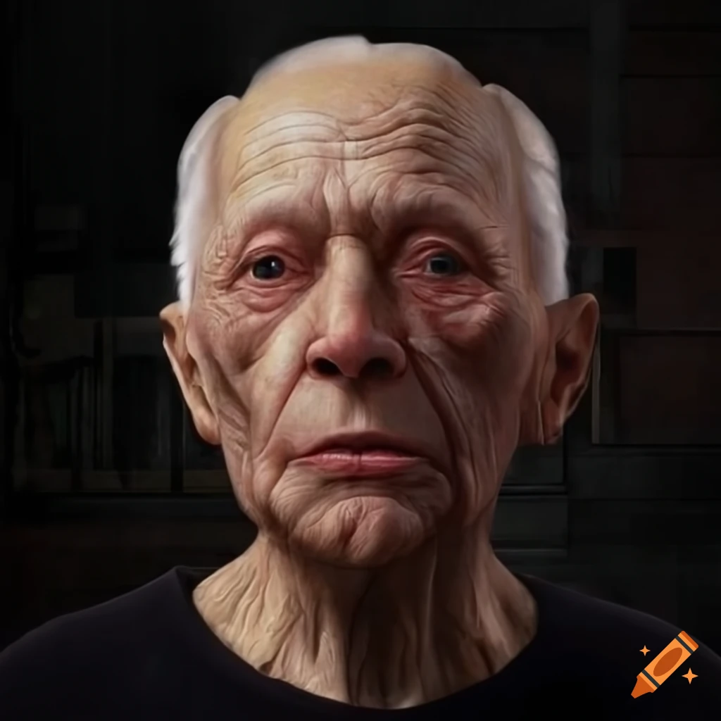 Surrealistic artwork depicting memory loss and fear on Craiyon