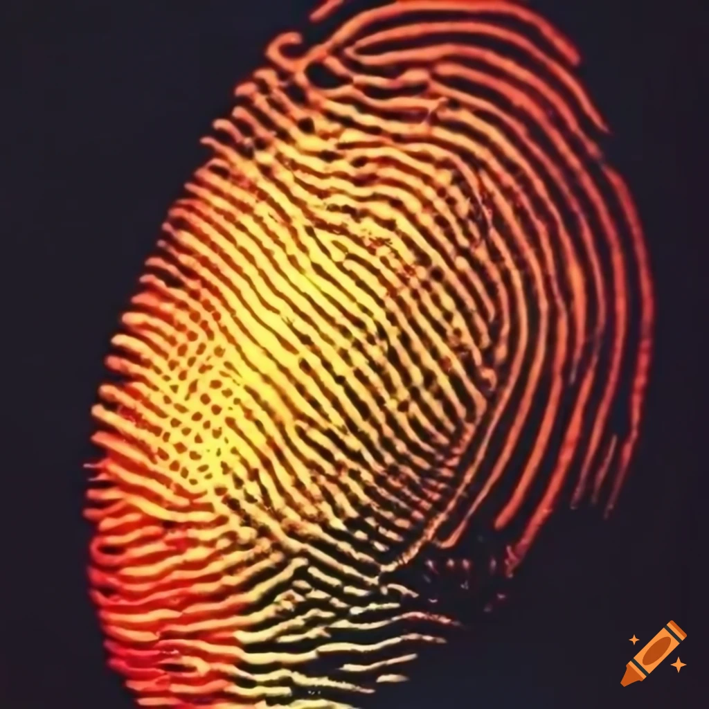 Humorous Illustration About Not Making A Fingerprint On Craiyon
