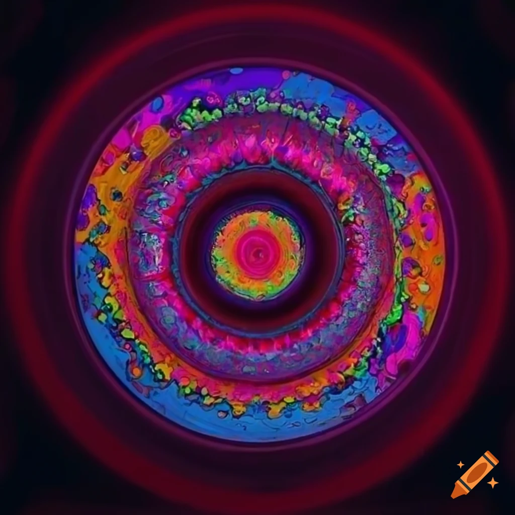 Vibrant Circular Psychedelic Artwork vibrant-circular-psychedelic-artwork