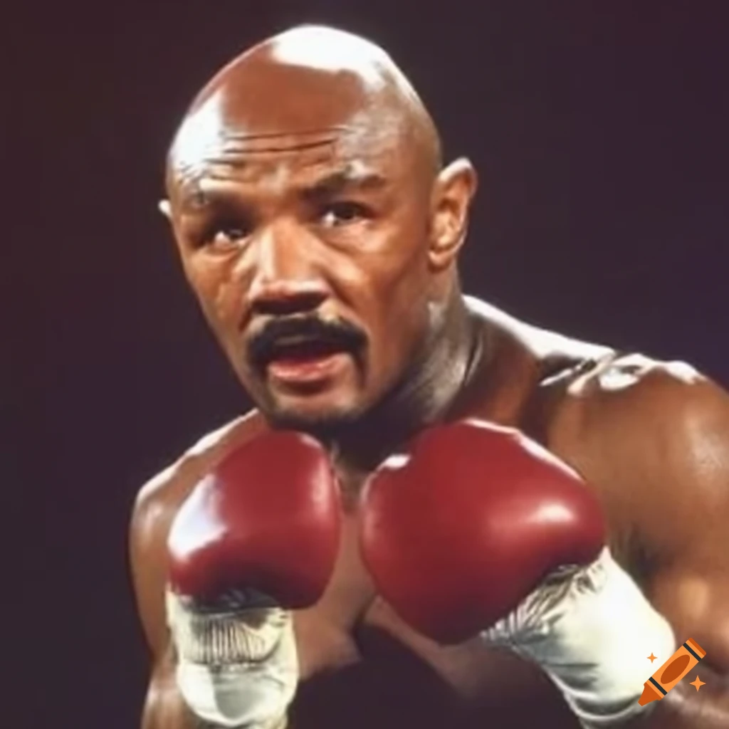 Portrait of marvin hagler on Craiyon