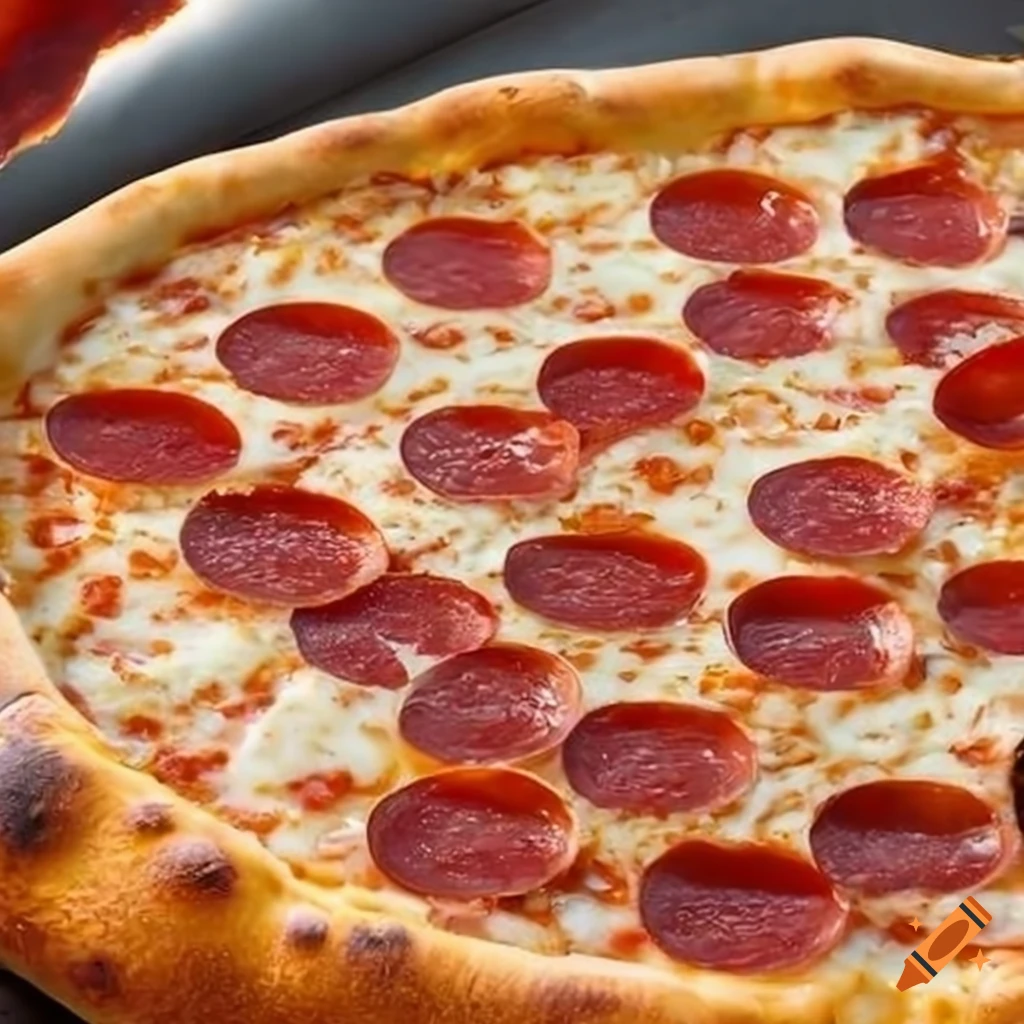 Pepperoni and cheese pizza mini muffin cup bites on Craiyon