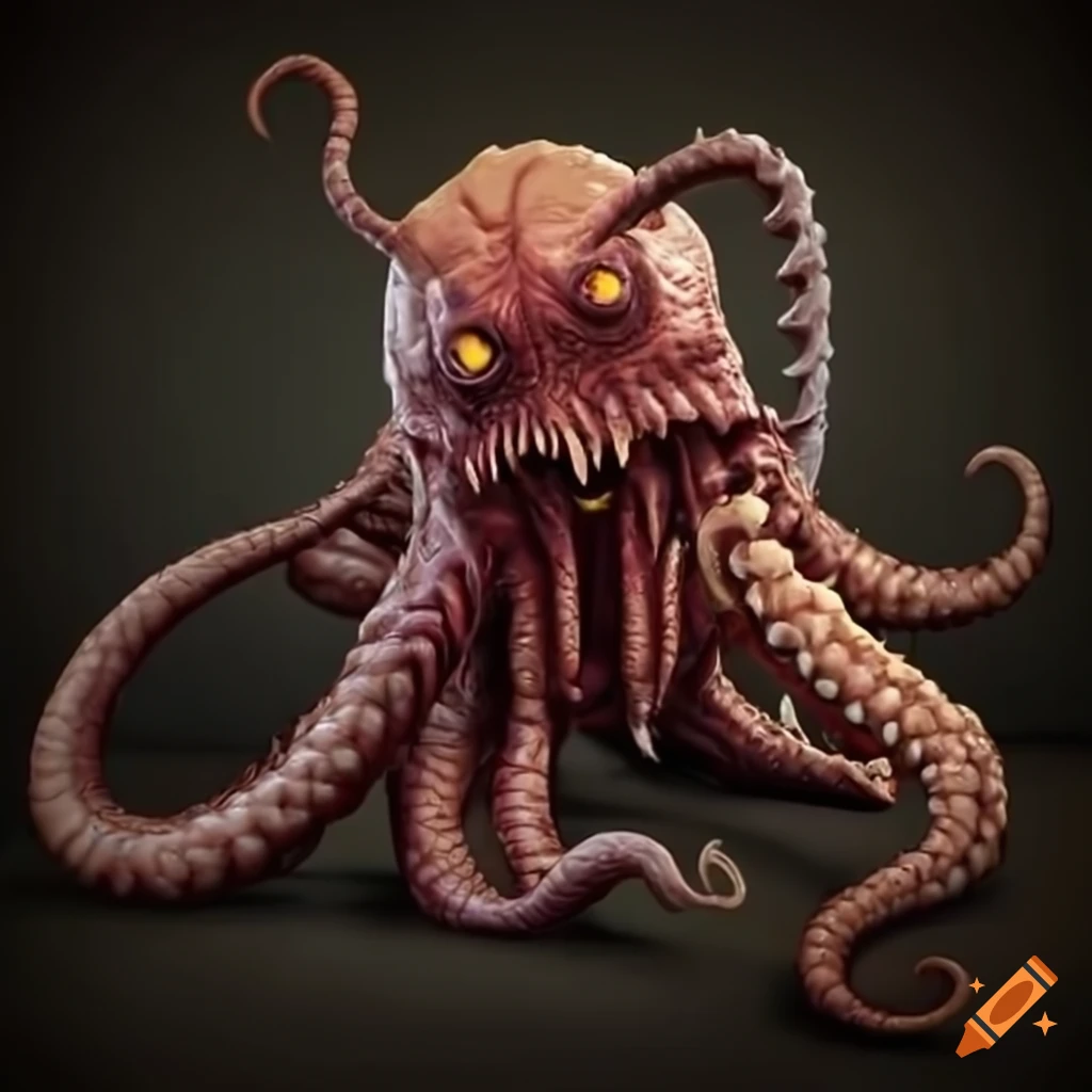 Image of a mutant creature with tentacles