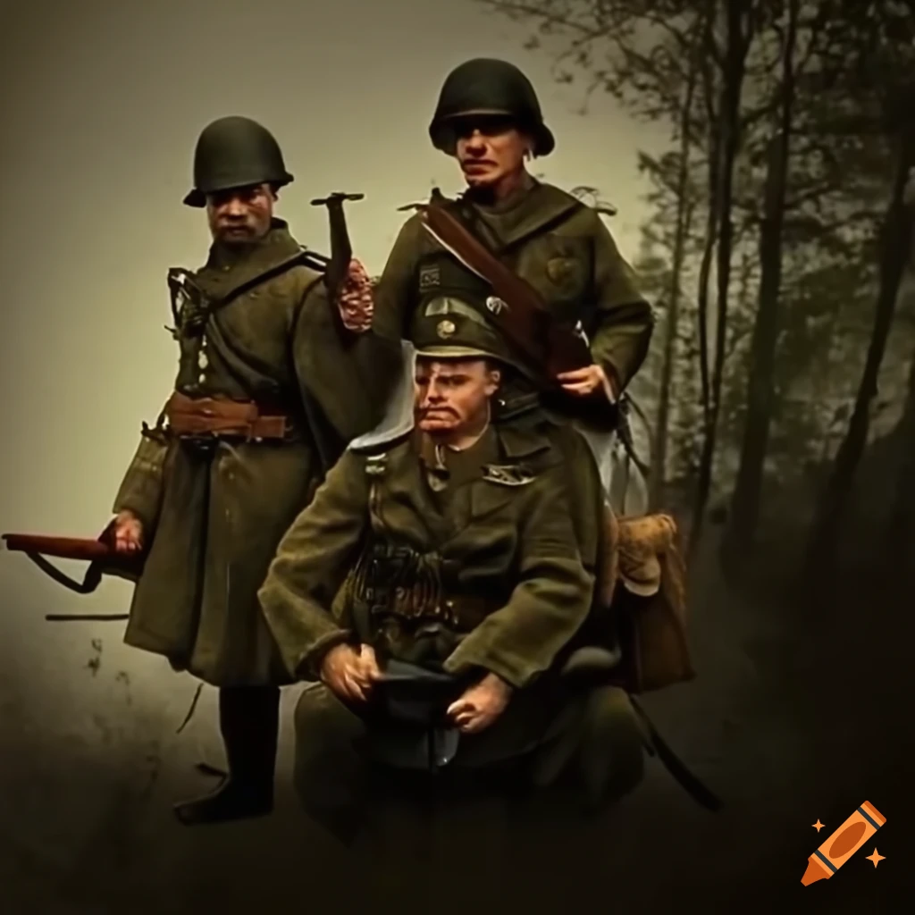 Italian military presence in urban areas, circa 1919 on Craiyon