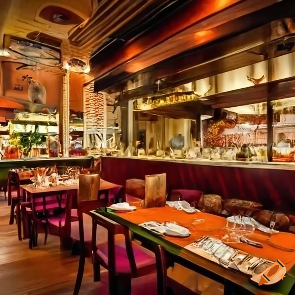 Image of a deluxe kebab restaurant