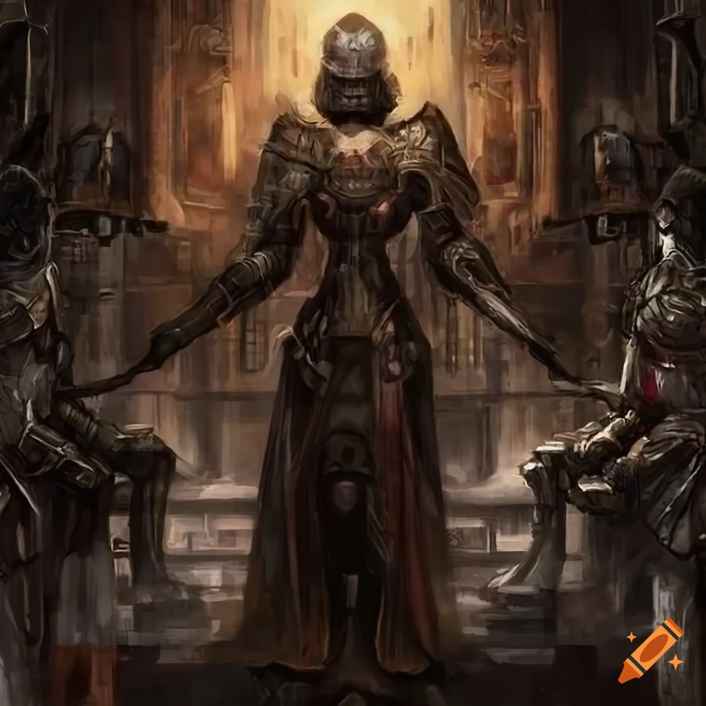 Illustration of koschei the immortal from russian fairy tales on Craiyon