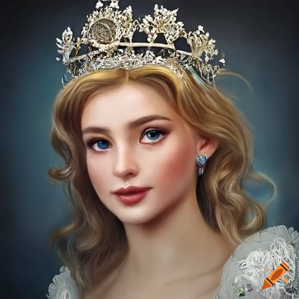 Hyperrealistic depiction of disney princess cinderella on Craiyon