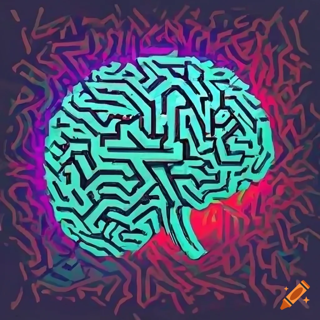 Futuristic brain enhancement system with data nodes and memory banks on ...