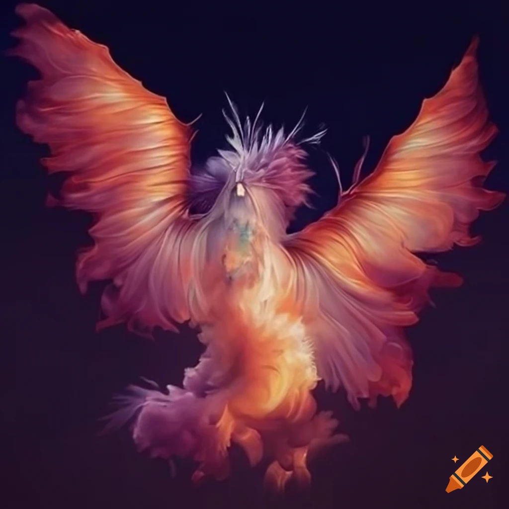 Fluffy clouds transforming into fantastical creatures