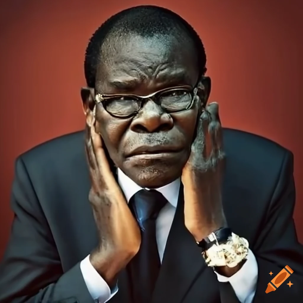 Portrait of Teodoro Obiang Nguema Mbasogo on Craiyon