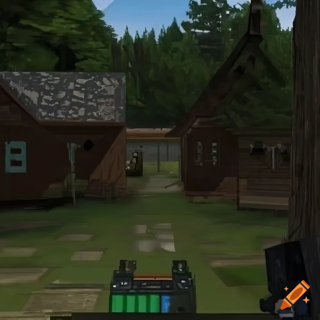 Survival servers compatible logo on Craiyon