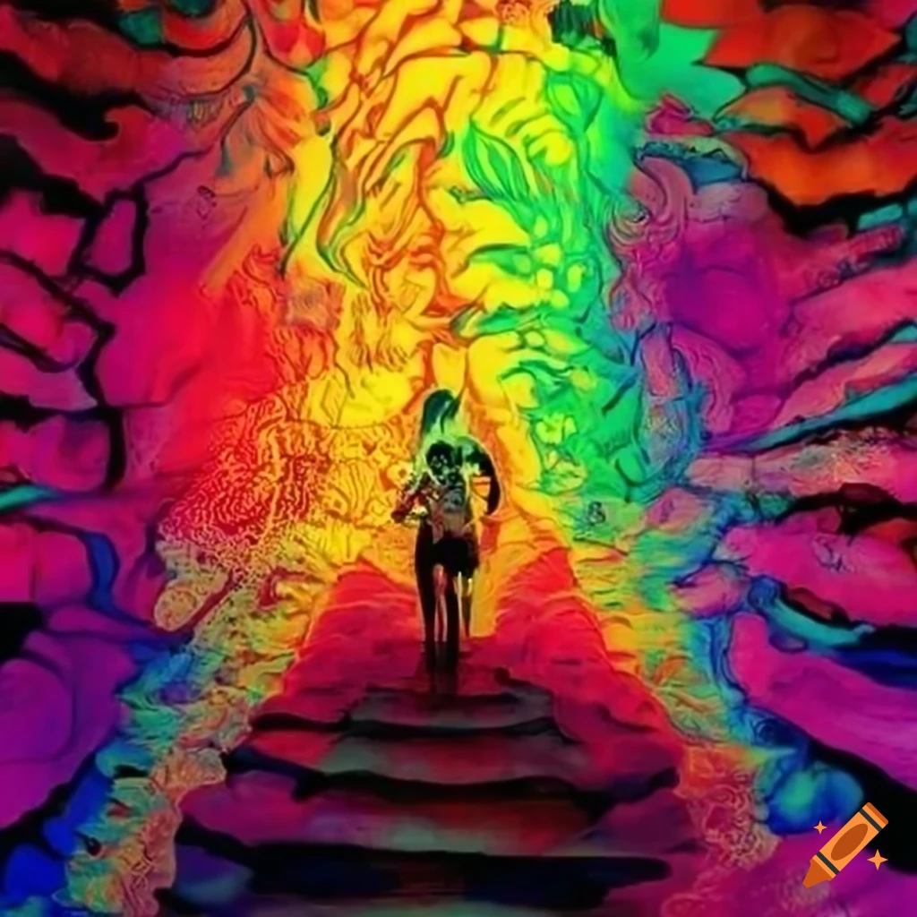 Vibrant 70s-inspired painting with a surf soundtrack vibe on Craiyon