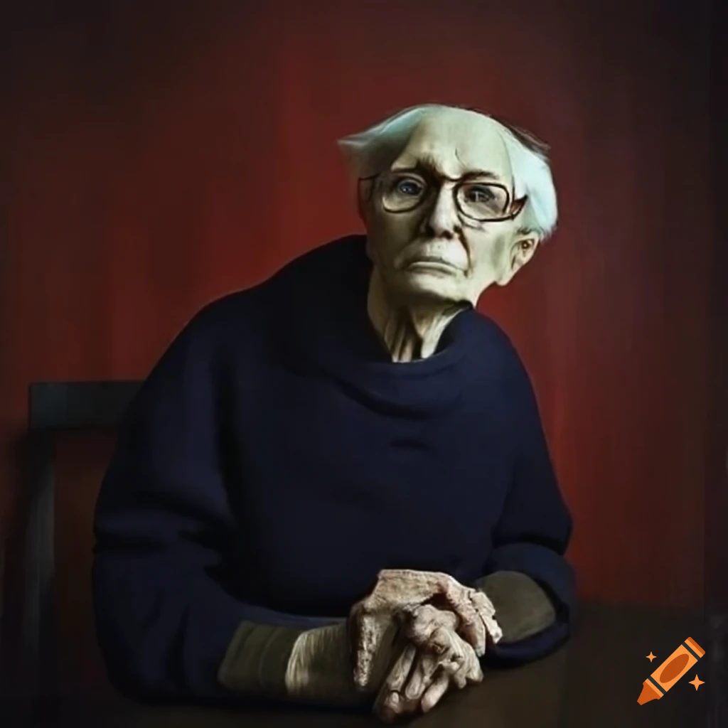 Surreal art of a man losing his memory in an industrial interior on Craiyon