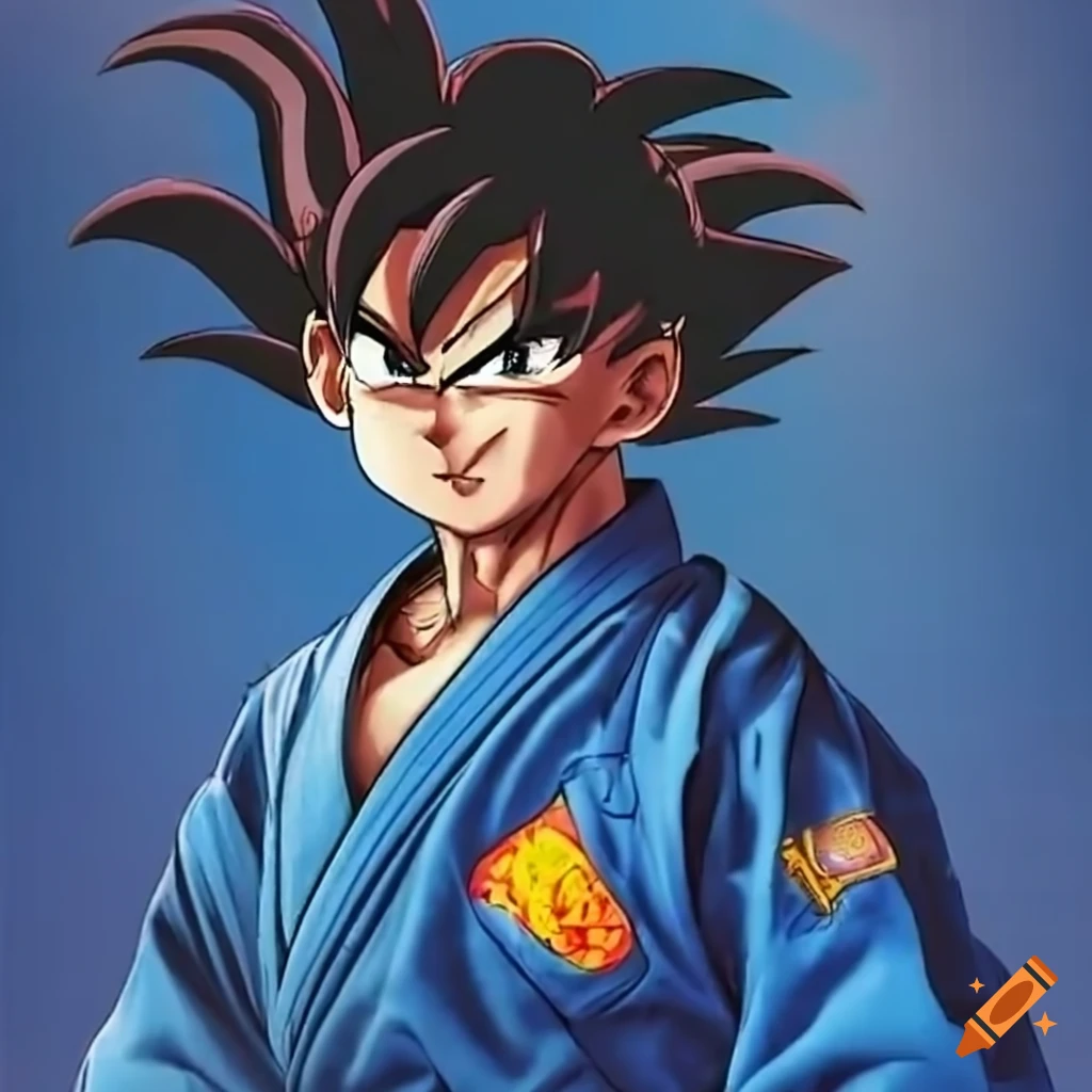 Sangoku practicing vovinam martial art on Craiyon