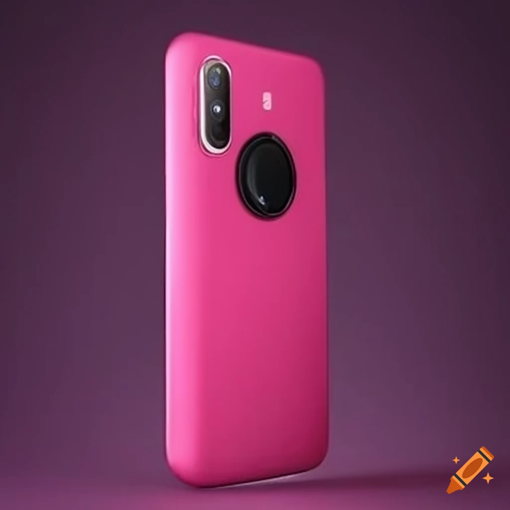 Pink spring phone