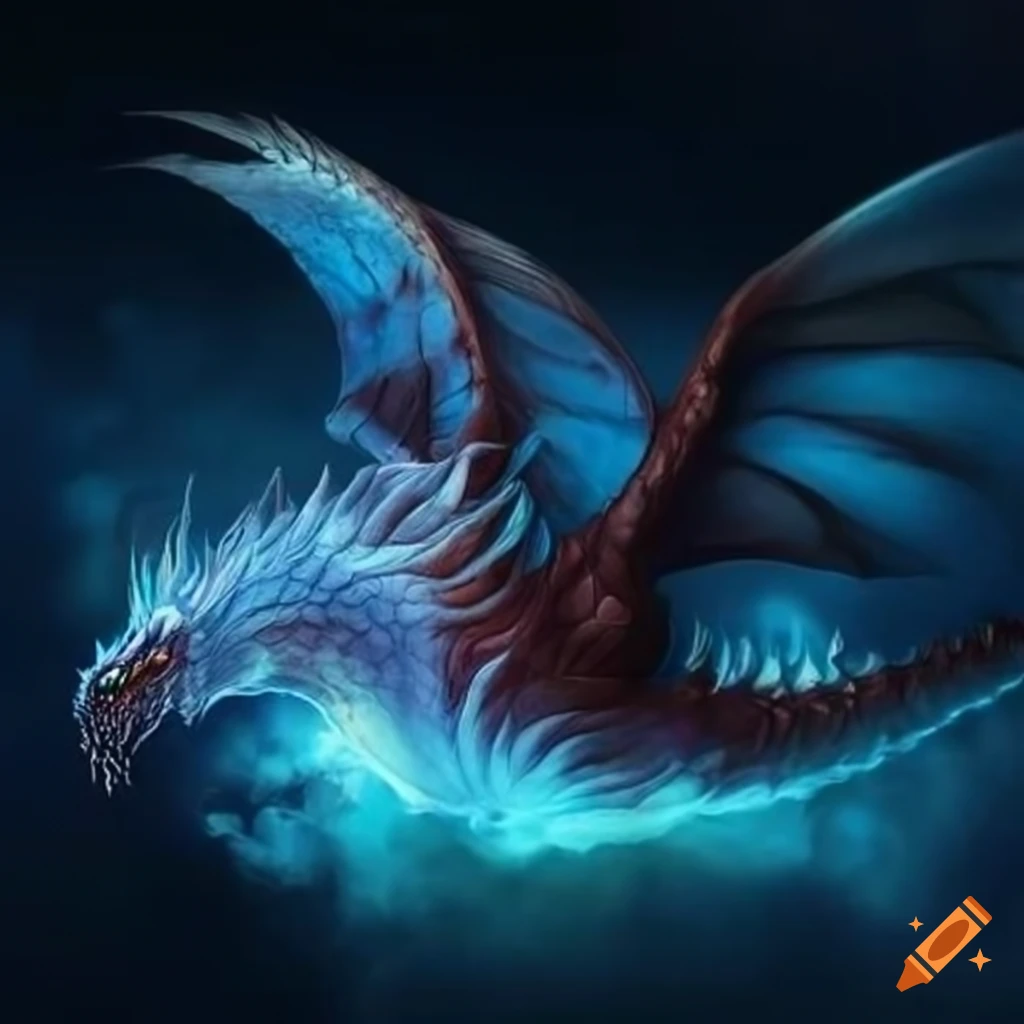 Fantasy dragon on Craiyon