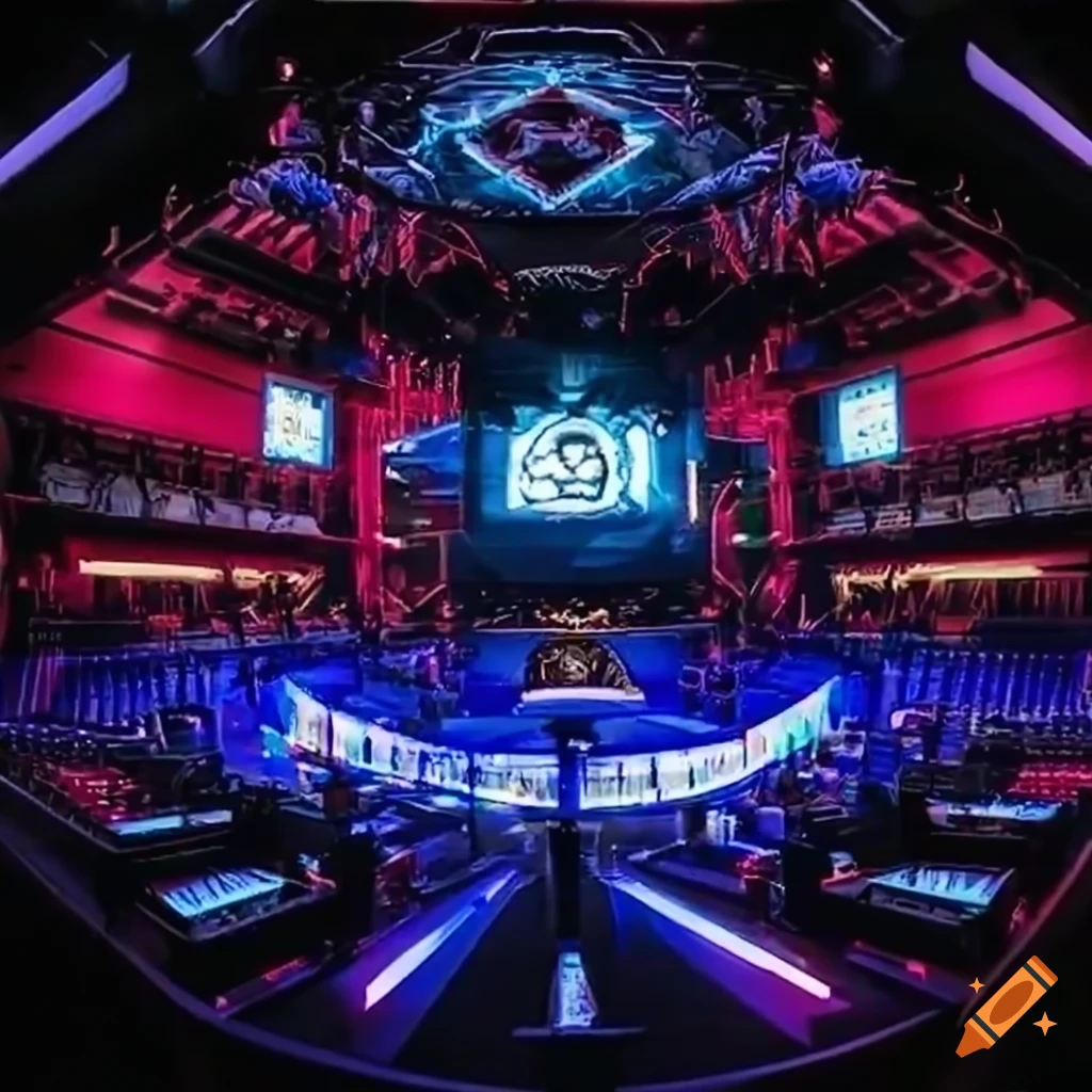 Competitive gaming arena