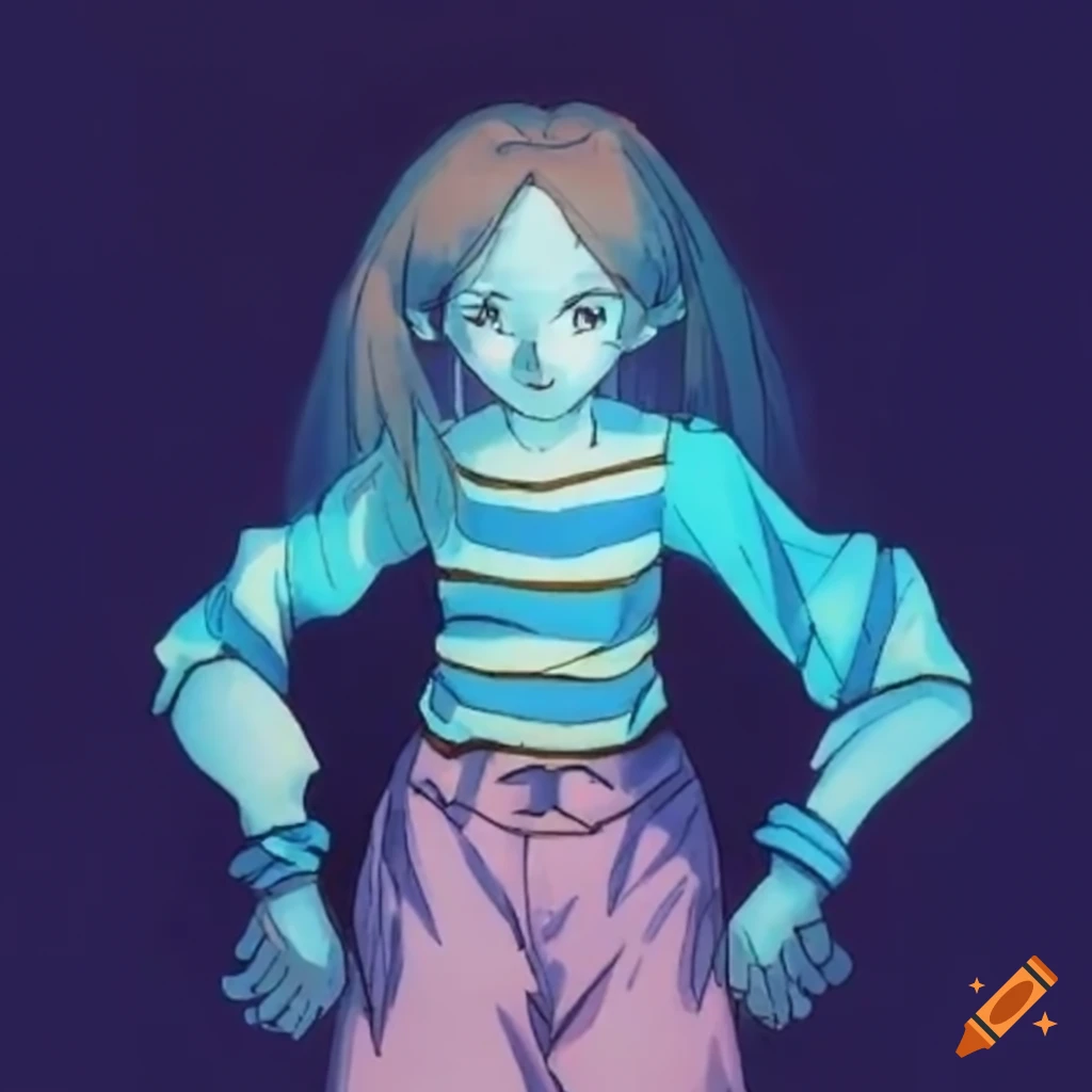 Character design of Patience from Undertale on Craiyon