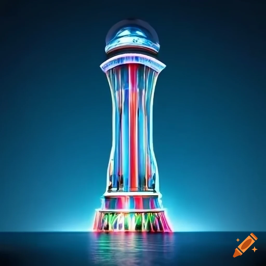 Las vegas-inspired computer tower