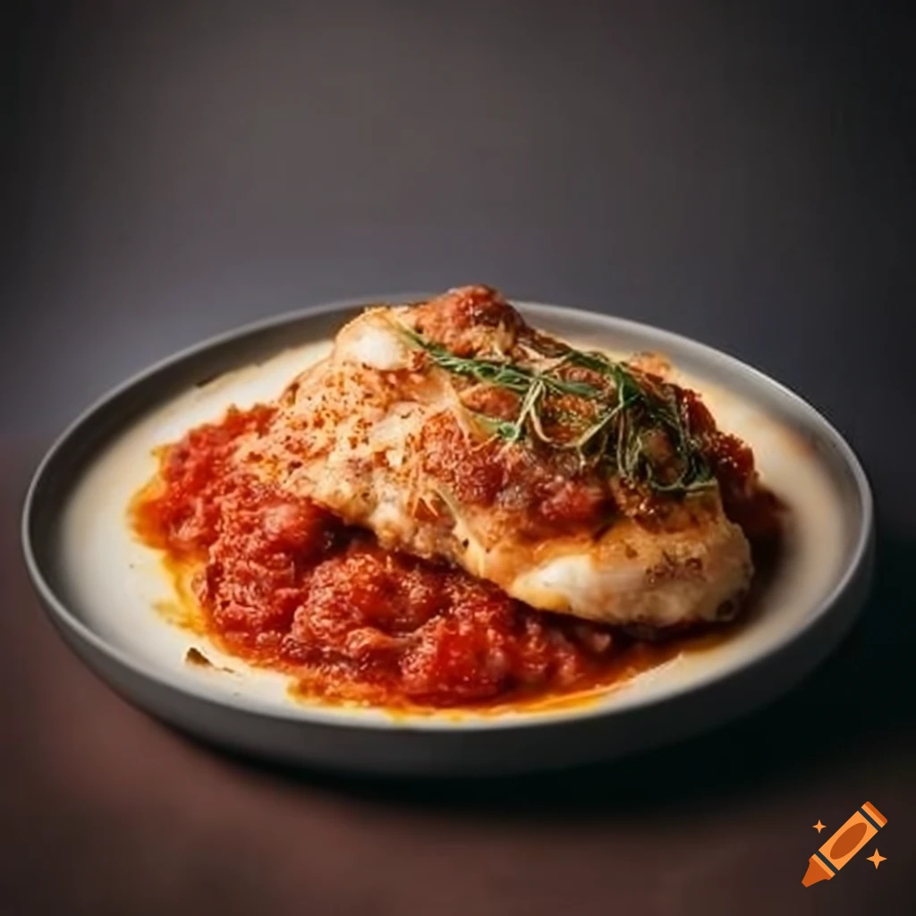 One burnt chicken nugget in a plain white background on Craiyon