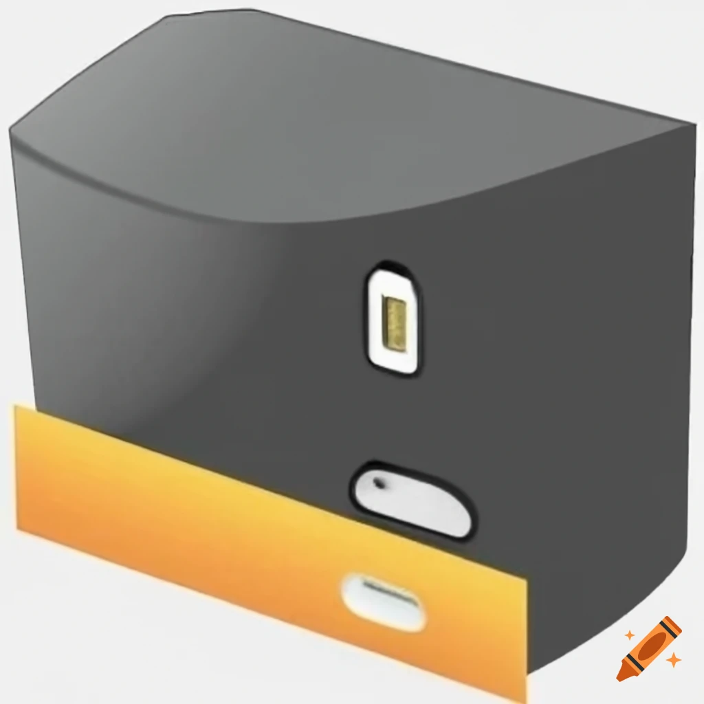 Illustration of key server files on Craiyon