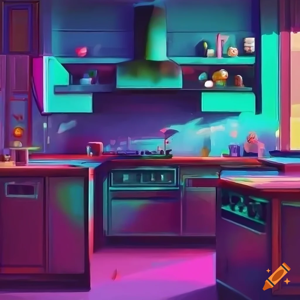 Kanye west themed kitchen on Craiyon