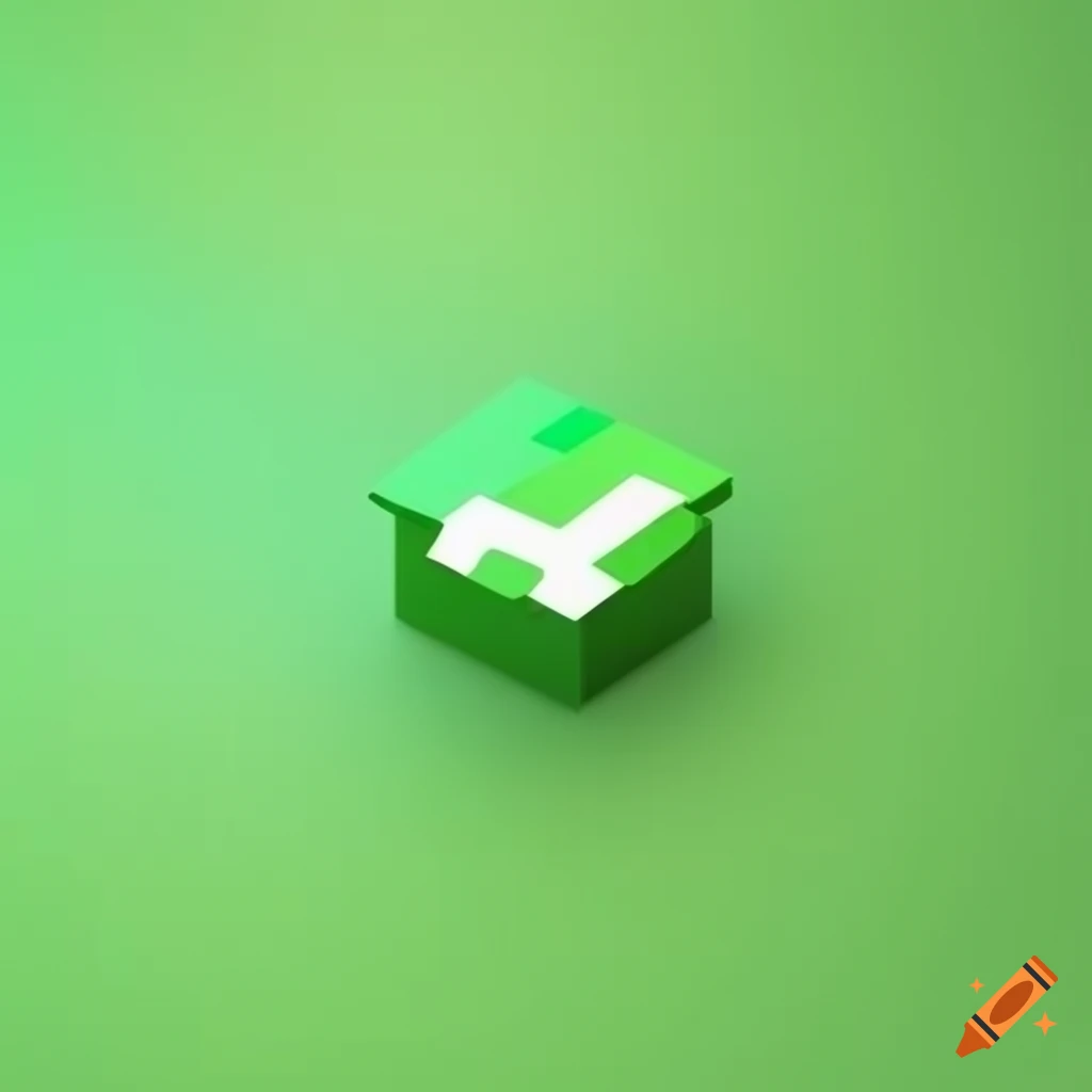 Greenbox company logo on Craiyon