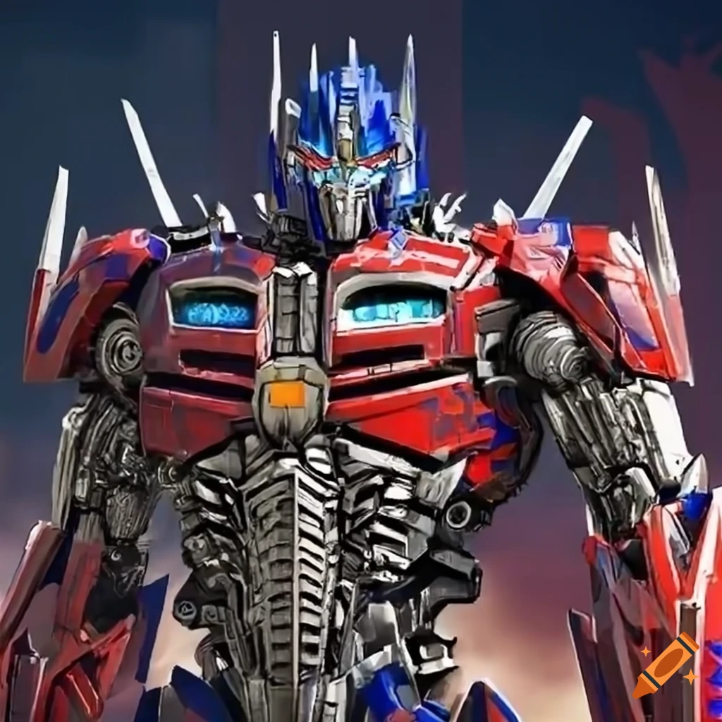 Upgraded design of optimus prime