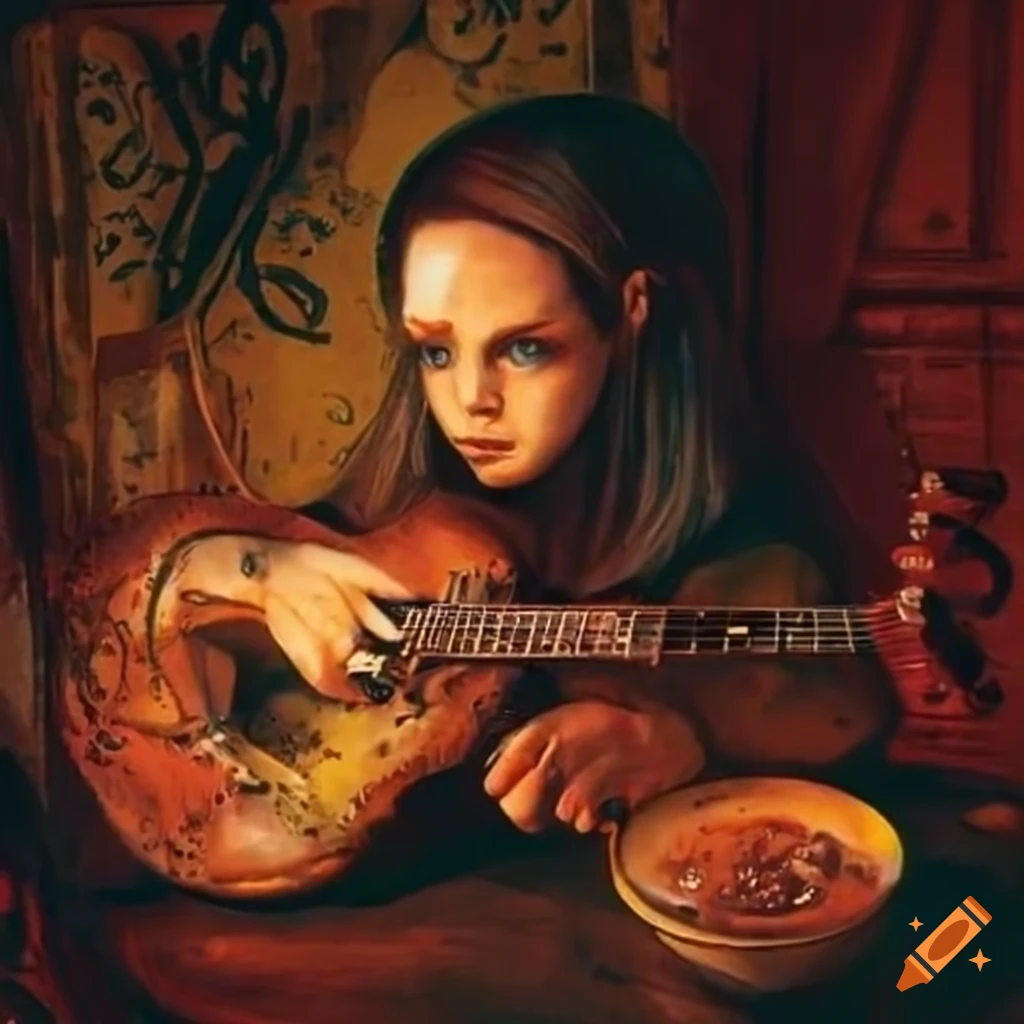 Indie rock album cover featuring a meal at cracker barrel