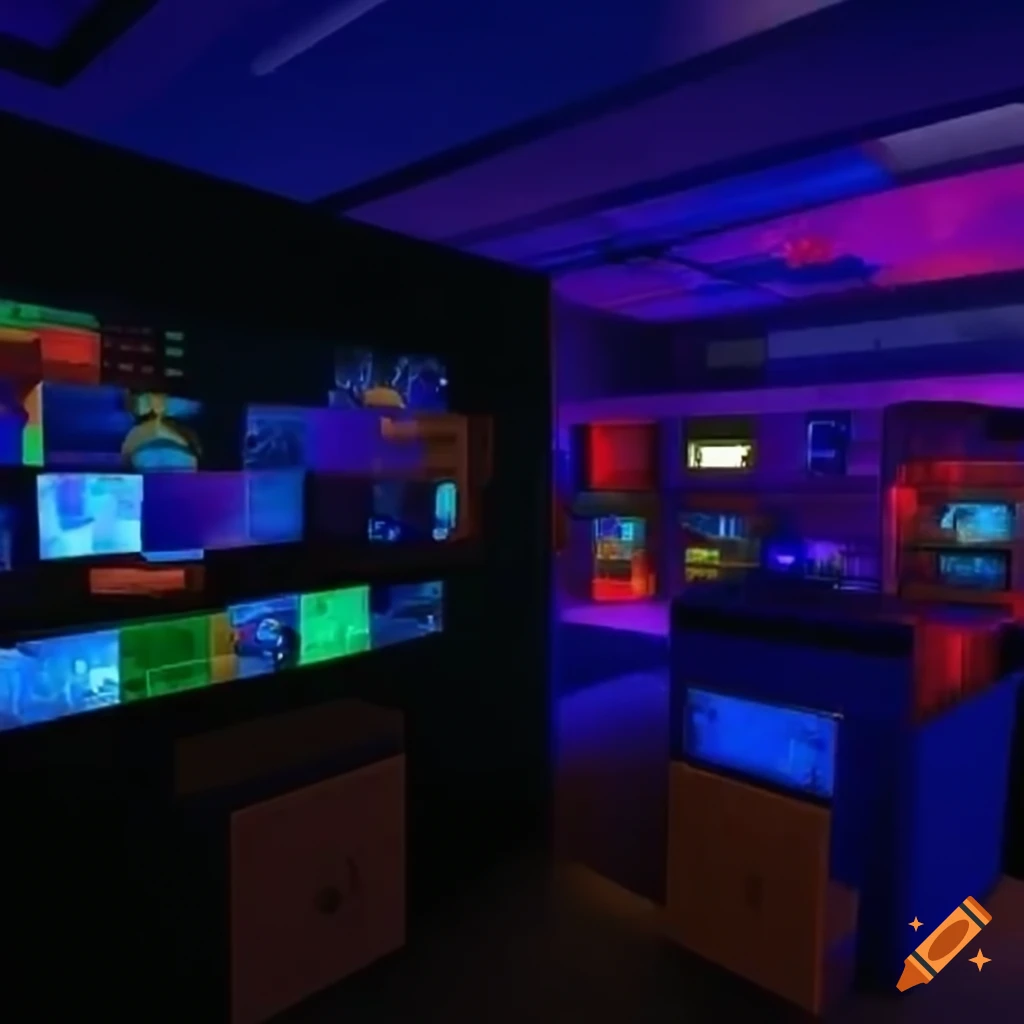 Customized multiplayer space on Craiyon