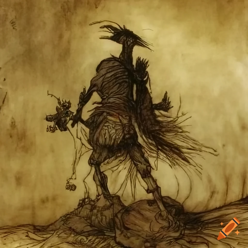 Illustration by arthur rackham