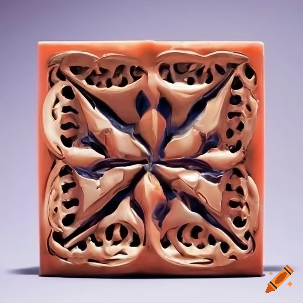 Unique decorative block on Craiyon