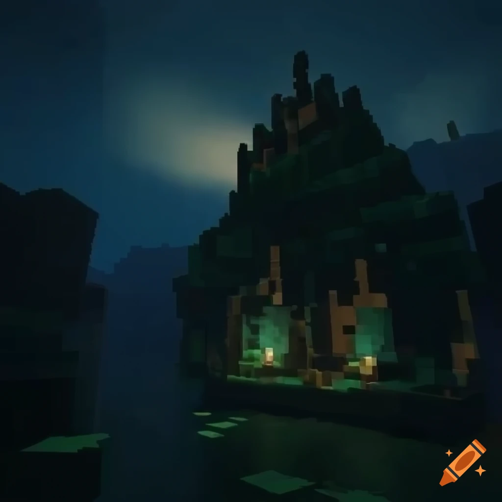 Realistic minecraft server concept