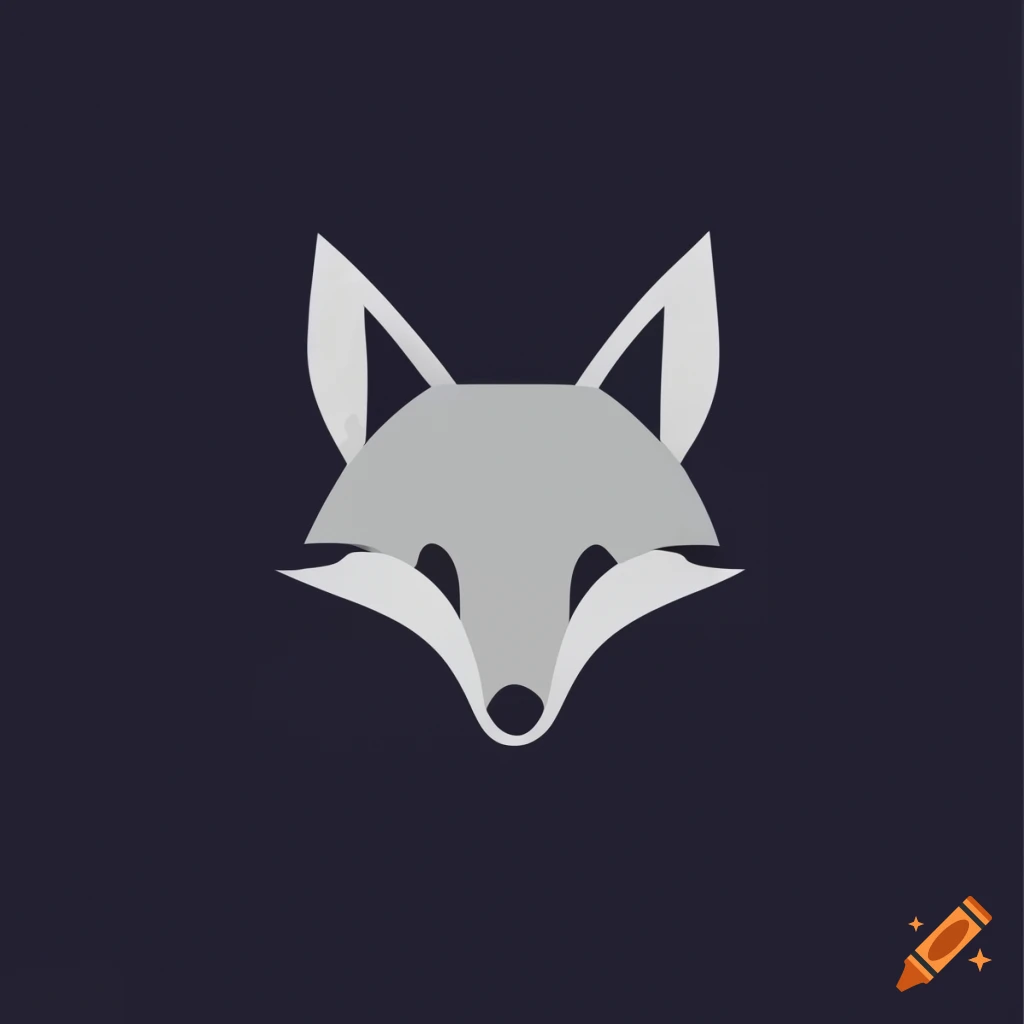 Fox logo design on Craiyon