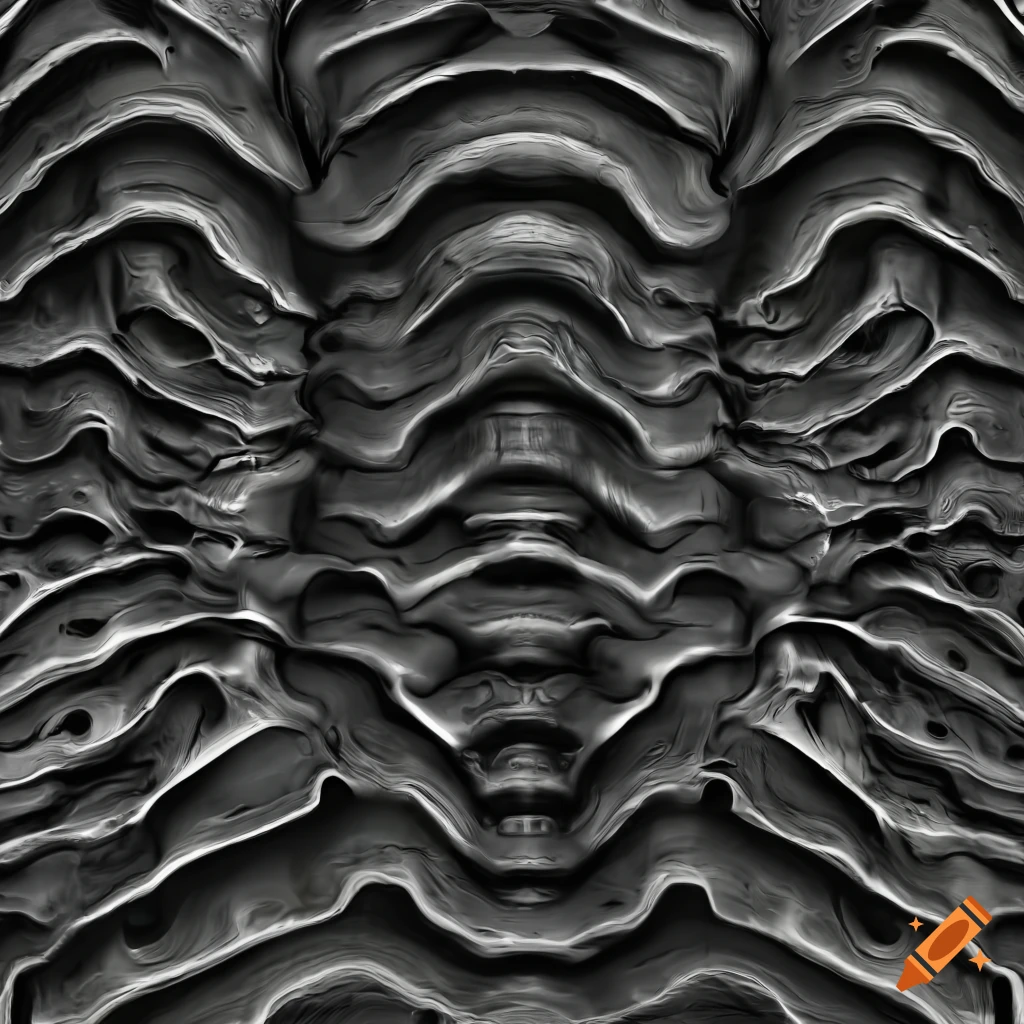 Detailed biomechanical rib texture