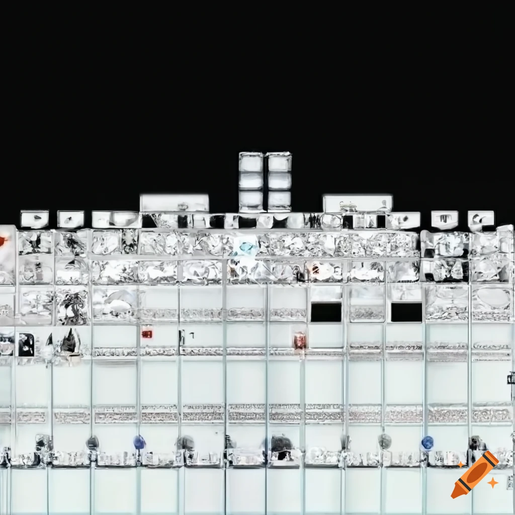 Iconic diamond layout on Craiyon