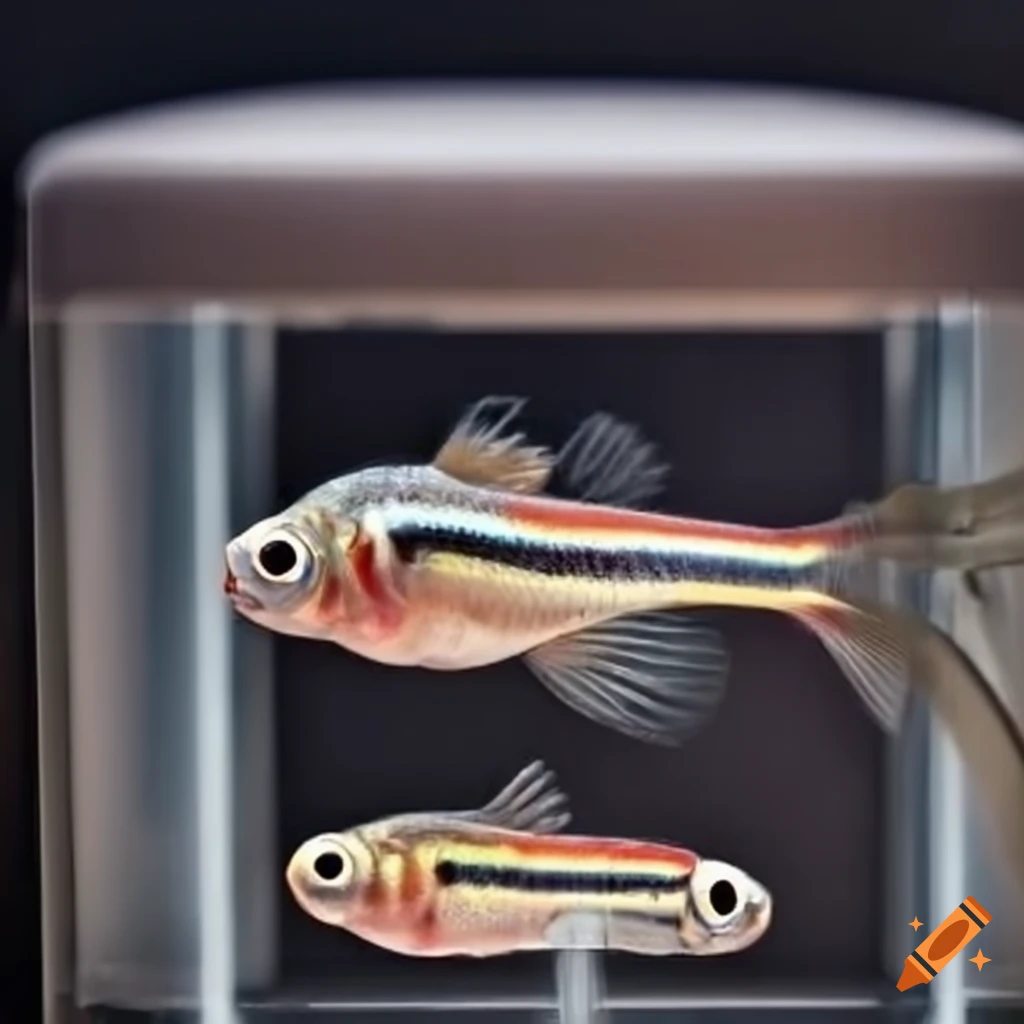 Zebrafish danio rerio in christmas theme on Craiyon