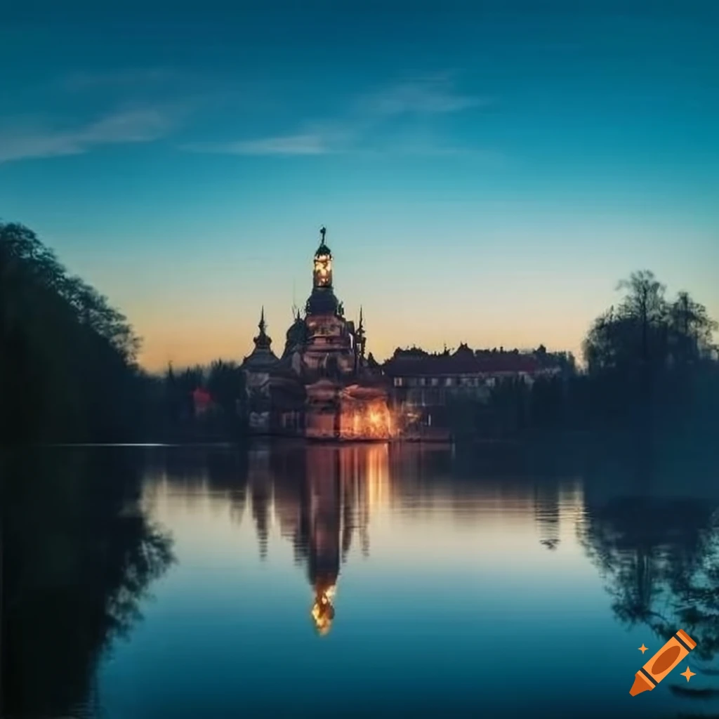 Royal palace of the principality of switzerland in traditional swiss ...