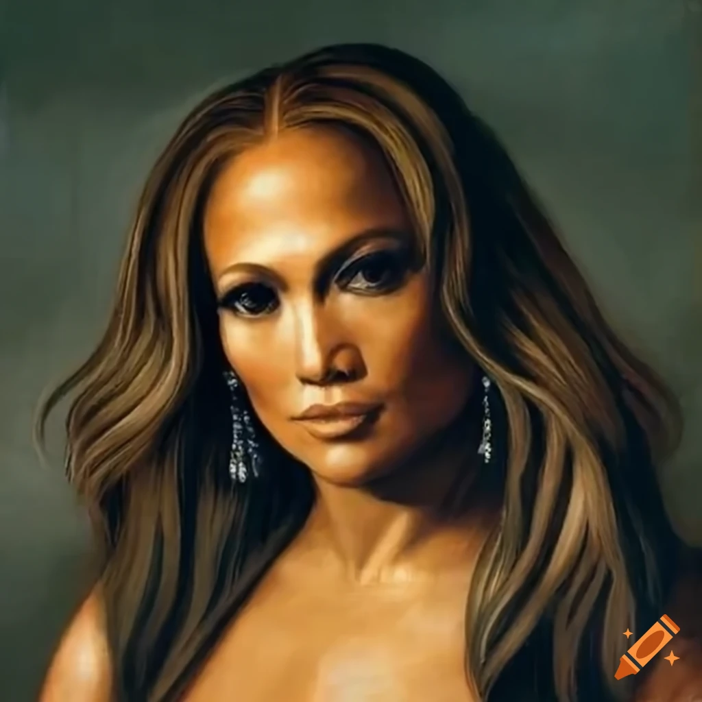 Portrait of Jennifer Lopez by Pieter Bruegel the Elder on Craiyon